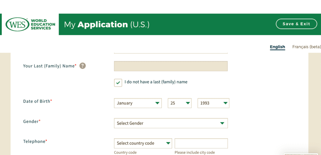 Guide To Apply WES Evaluation - Edvantage Solution